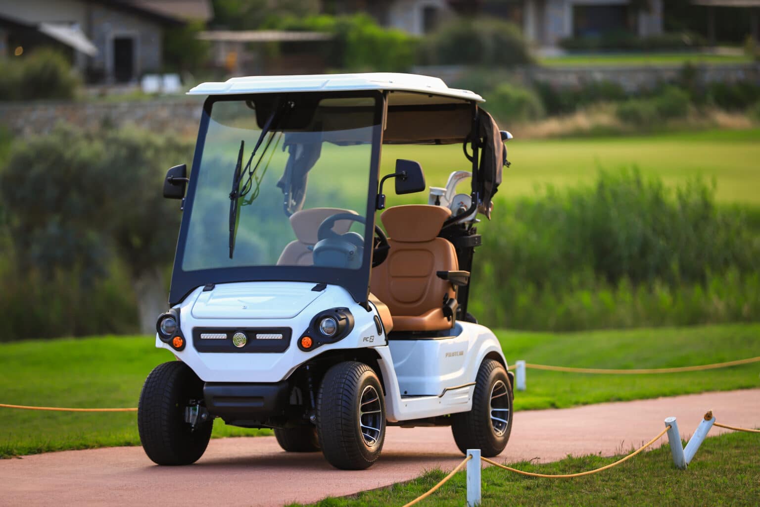 Golfette électrique Homologuée Route | PILOTCAR PC-2 SL - Golf Car