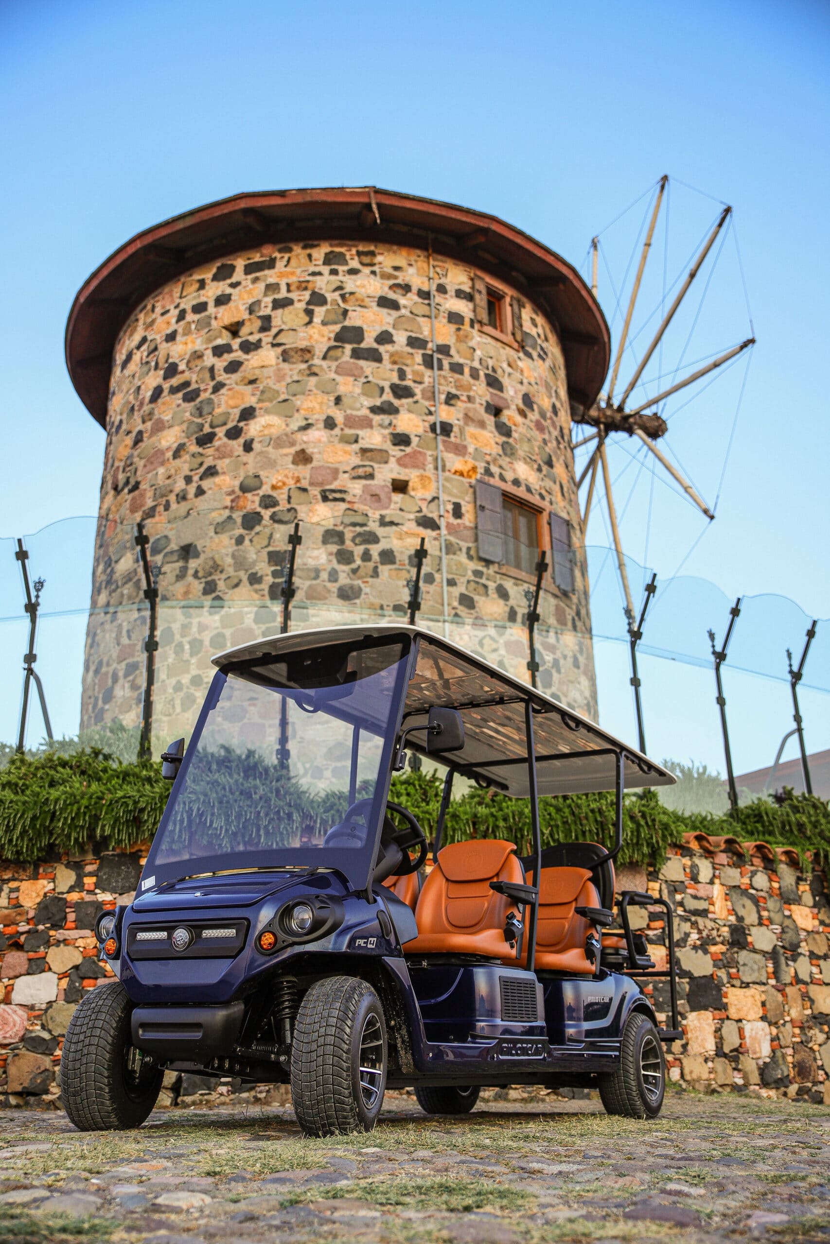 Golfette 4 places électrique Homologuée | PILOTCAR PC-4 SL - Golf Car